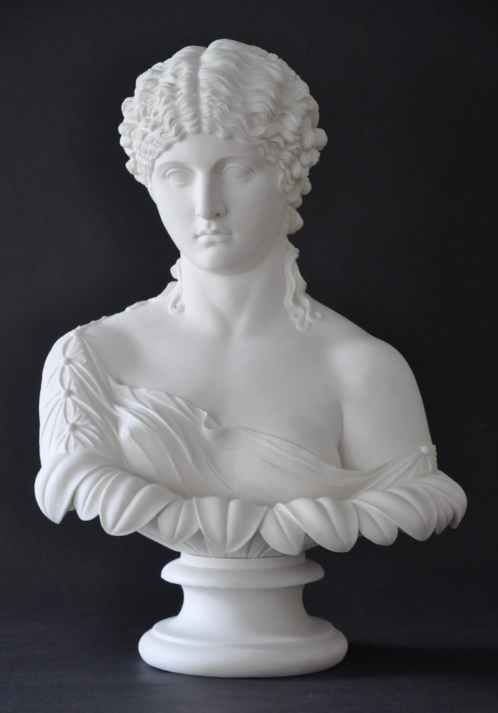 Parian Figure ~ Clytie - Charles Clark