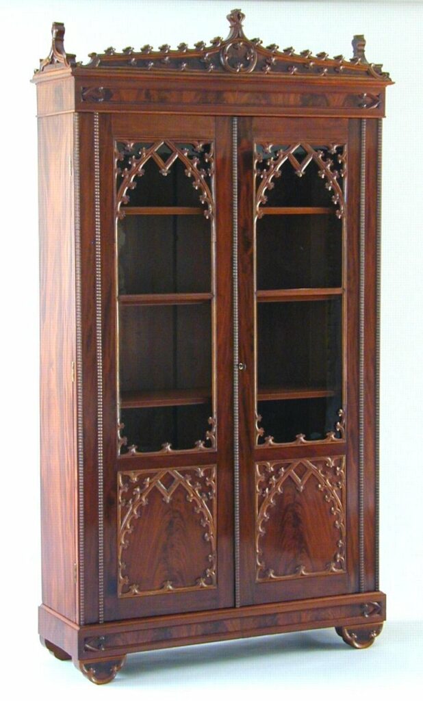 A Gothic Revival Bookcase - Charles Clark