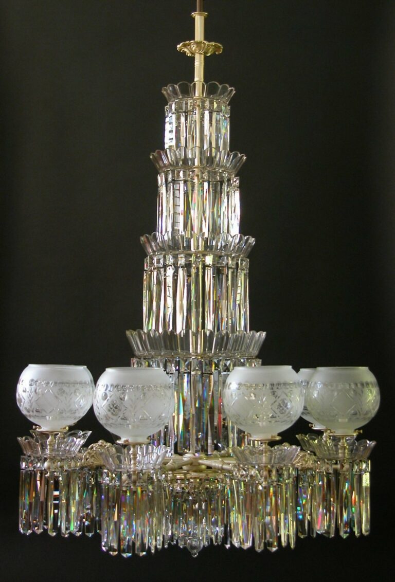 Classical 8-Lt Gasolier - Charles Clark