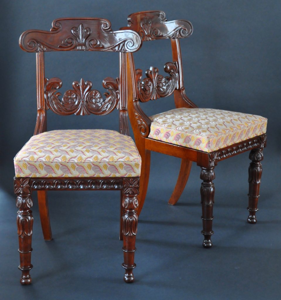 A Pair of Classical Chairs - Charles Clark