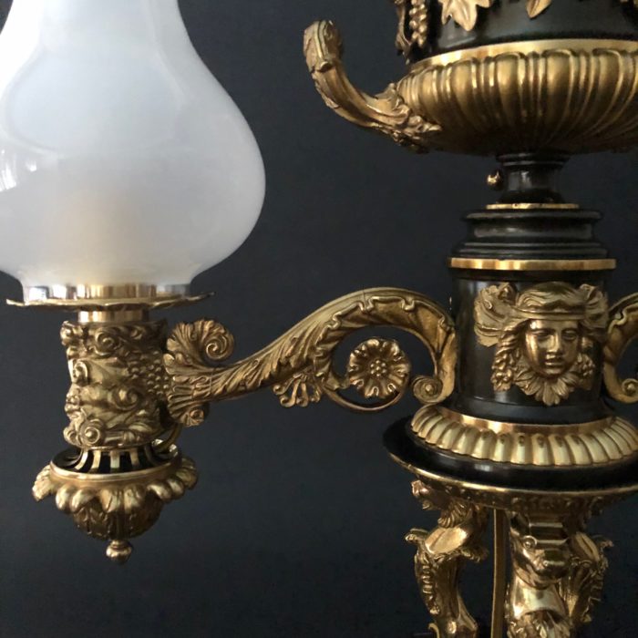 A Regency Two-Light Argand - Charles Clark