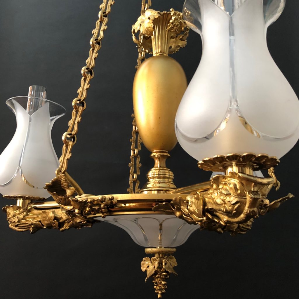 A Regency Suspended Argand - Charles Clark