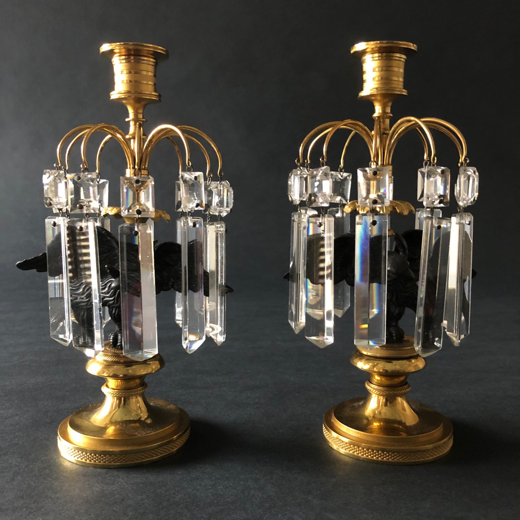 A Pair of Regency Candlesticks - Charles Clark