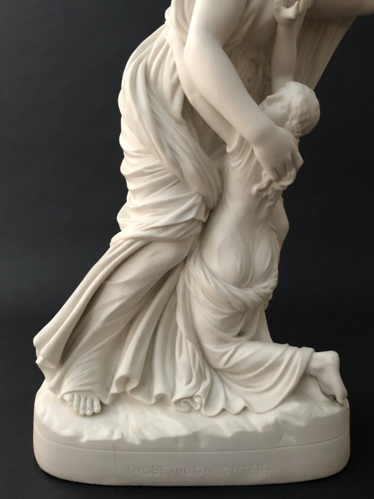 Parian ~ Niobe and Daughter - Charles Clark