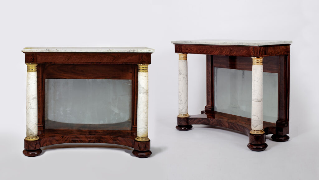 A Pair of Classical Pier Tables - Charles Clark