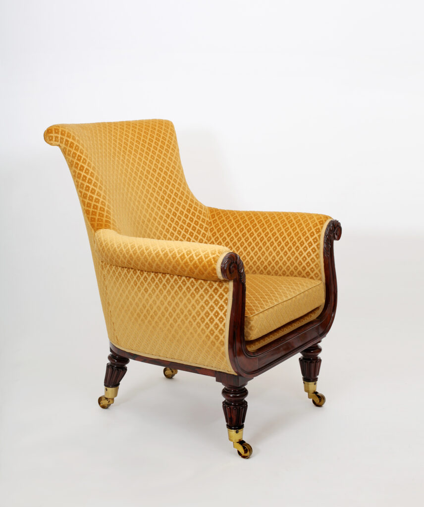 A Regency Library Chair - Charles Clark