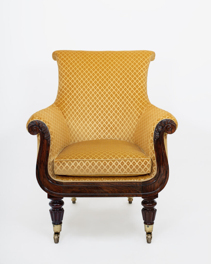 A Regency Library Chair - Charles Clark